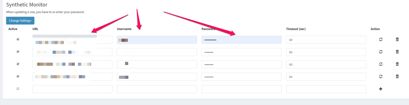 Resolving Synthetic Monitor login errors