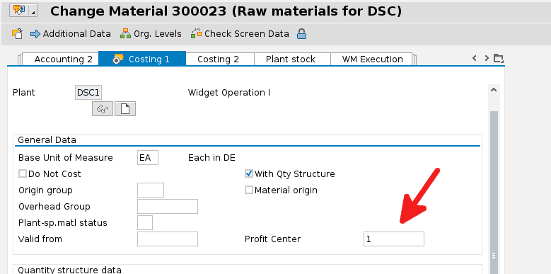 Six common ways to derive profit center in SAP